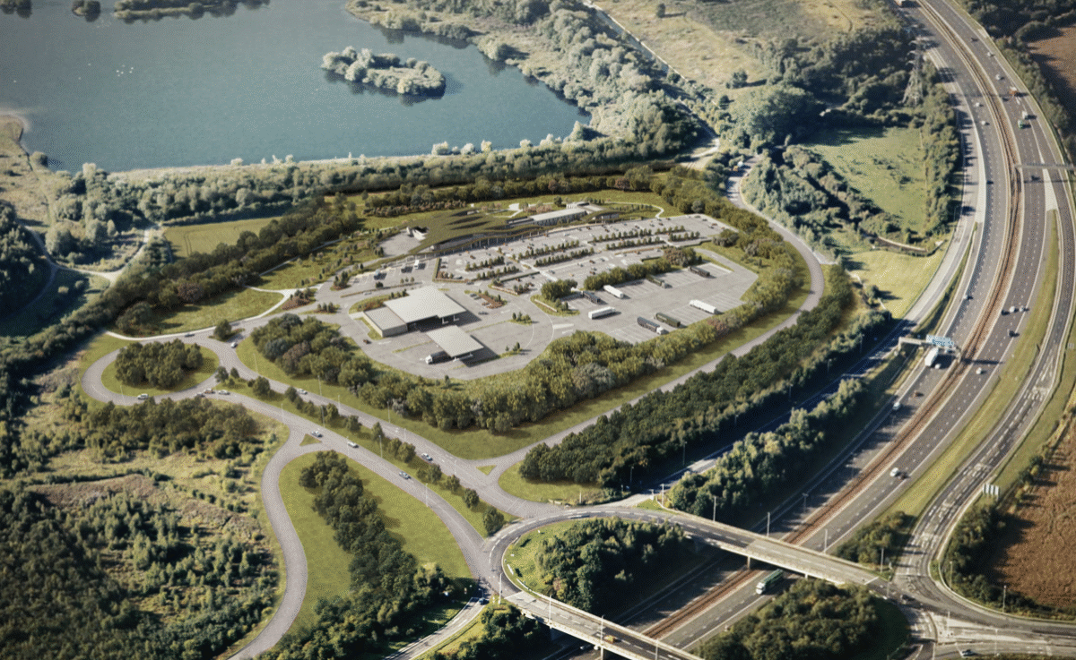 Skelton Lake Services, M1 Junction 45 - town planning consultants