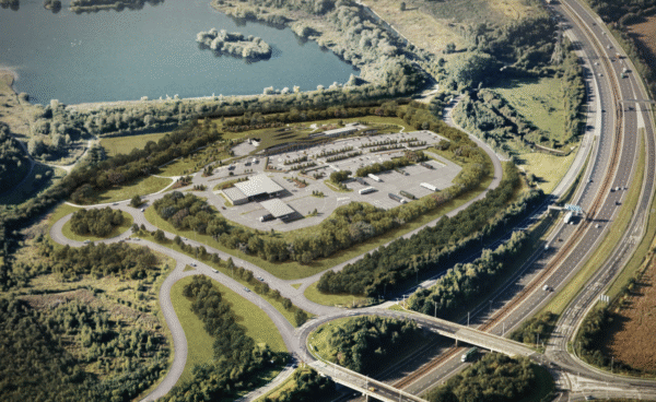 Skelton Lake Services, M1 Junction 45 - Spawforths