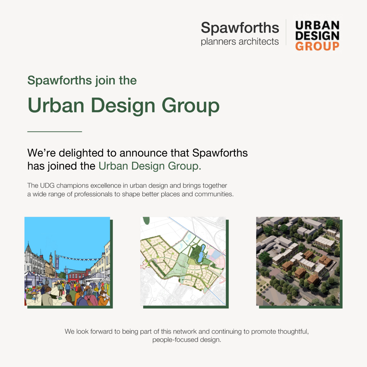 Spawforths join the Urban Design Group - Spawforths